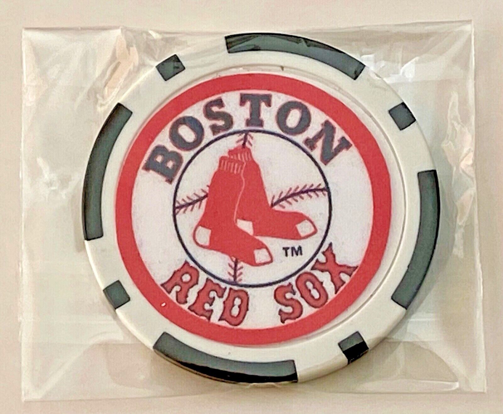 Boston Red Sox – MLB – Magnetic Clay Poker Chip – Golf Ball Marker ...