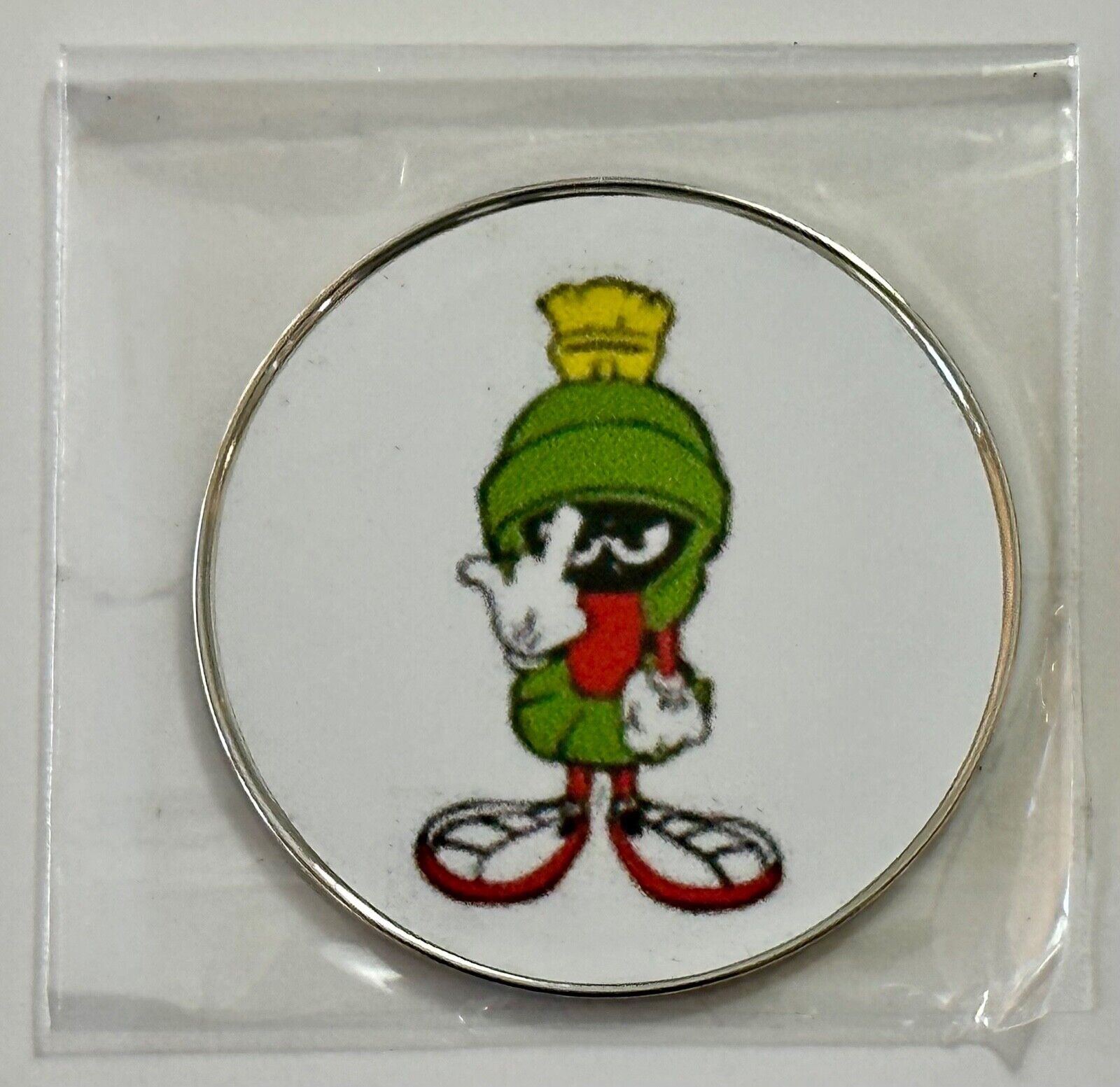 Marvin Gives The Middle Finger – Pro size 32mm -Golf Ball Marker – The ...